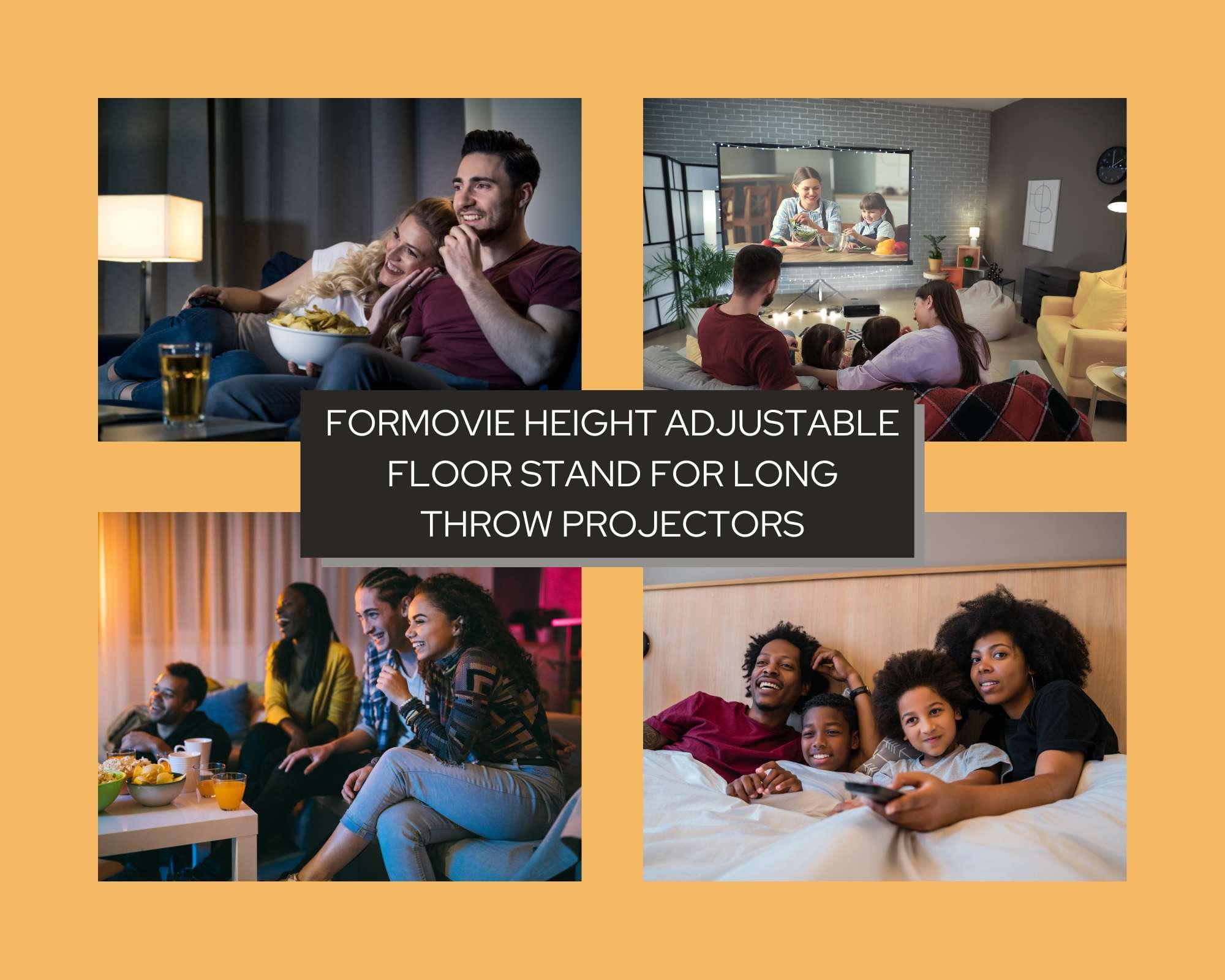 Formovie Height Adjustable Floor Stand for Long Throw Projectors – Ople ...